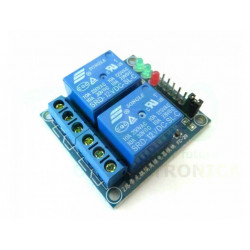 MODULO SCHEDA RELE' 2 CANALI